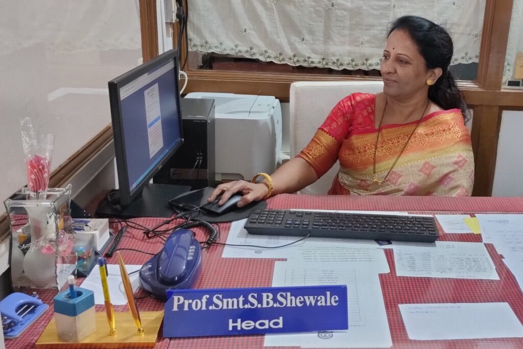 Computer Science Dept. HOD’s Desk – KAANMS ARTS, COMMERCE & SCIENCE COLLEGE